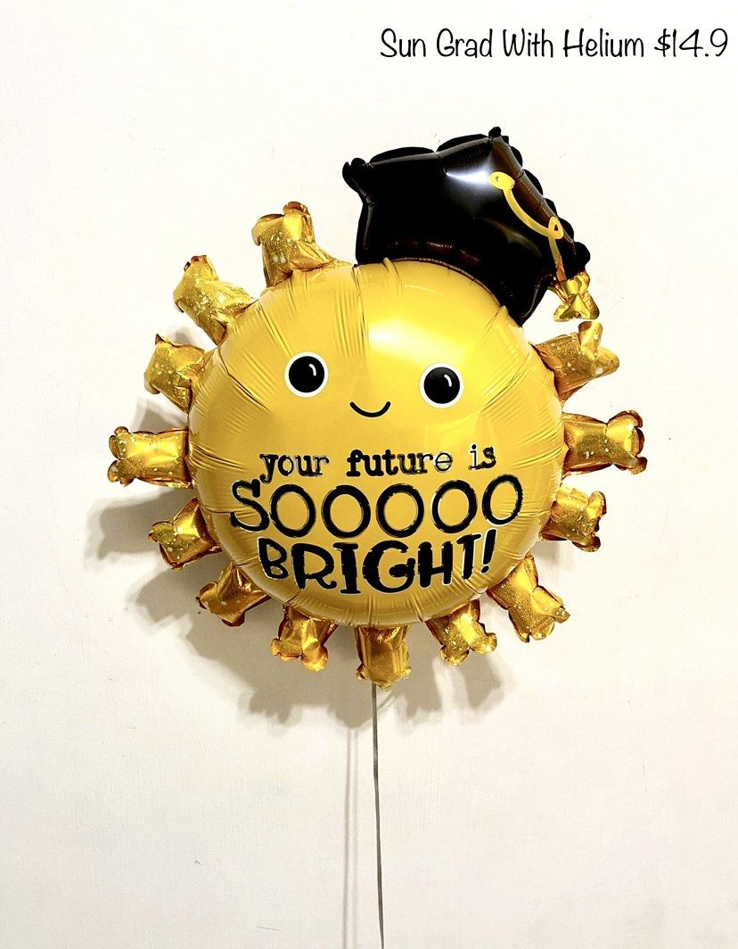 Graduation Helium Balloons Foil Balloon / School Convocation Grad ...