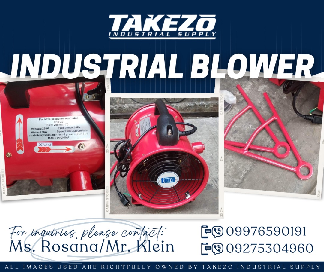 Industrial Blower, Commercial & Industrial, Construction & Building ...