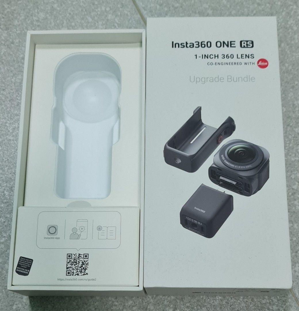 INSTA360 ONE RS 1 Inch 360 Lens upgrade bundle box only, Photography ...