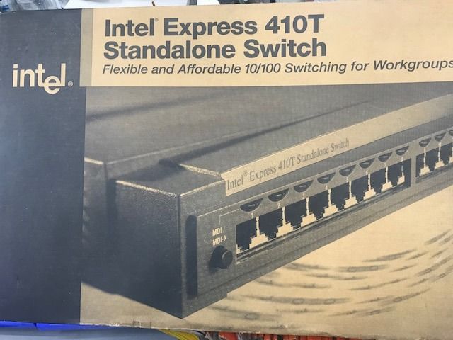 Intel Express 410T Standalone Switch, Computers & Tech, Parts ...