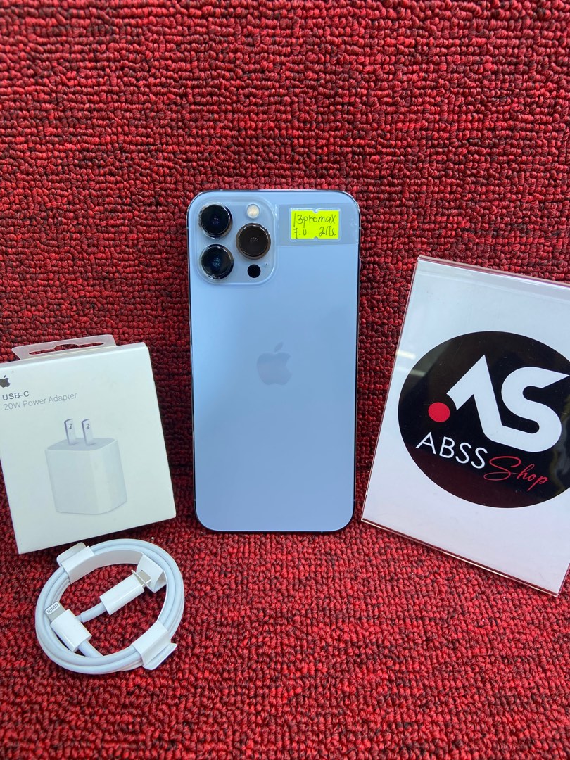 Iphone 13 Promax 256GB FU 97%BH No issue No scratches with Freebies ...