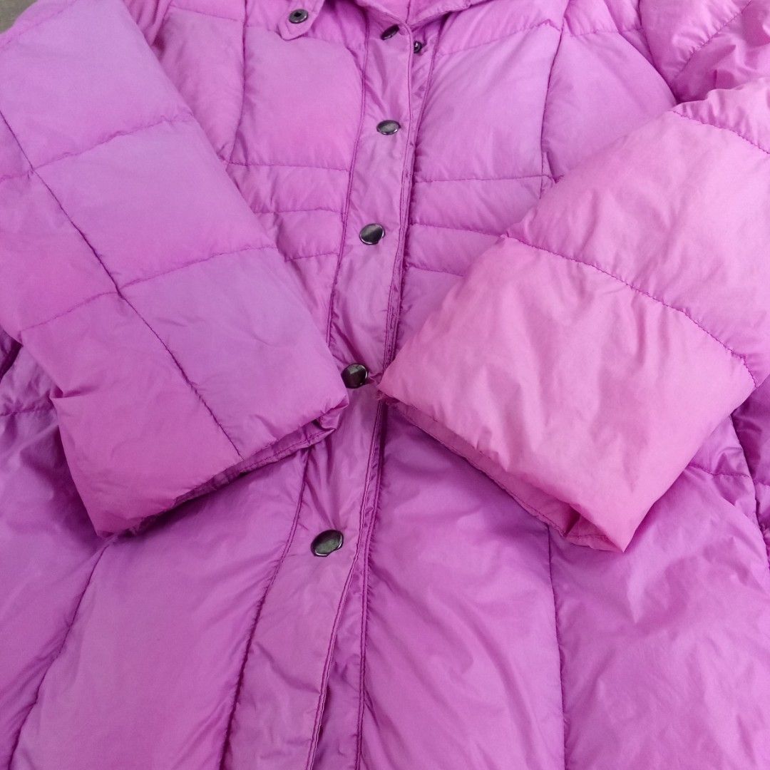 jaket bulu angsa pink, Fesyen Wanita, Pakaian Wanita, Baju Luaran di ...