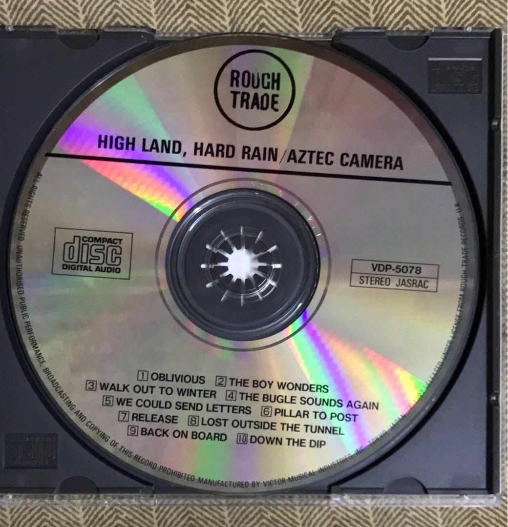 JAPAN: AZTEC CAMERA - HIGH LAND HARD RAIN CD NEW WAVE LIKE NEW INDIEPOP on Carousell