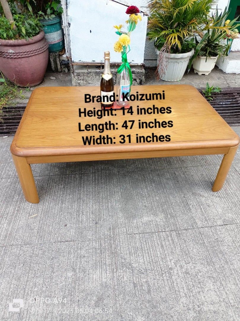 JAPAN SURPLUS DIFFERENT KIND AND SIZE CENTER TABLE, Furniture & Home ...