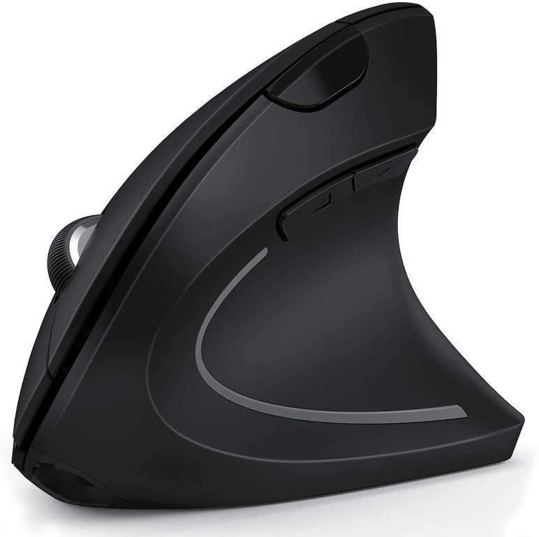Jelly Comb Ergonomic Bluetooth Mouse MV014B 2.4G Wireless Rechargeable ...