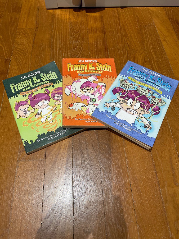 Jim Benton Franny K .Stein scientist chapter book, Hobbies & Toys ...