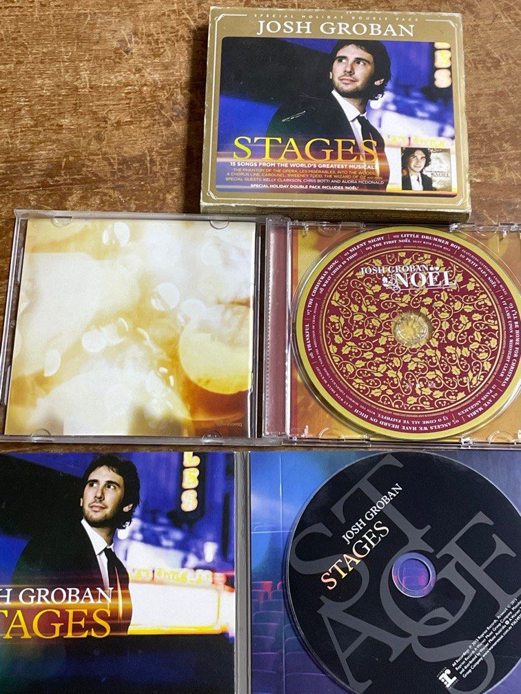 Josh Groban- Stages, Hobbies & Toys, Music & Media, CDs & DVDs on Carousell