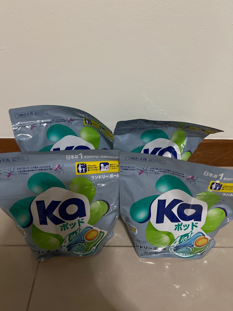 Ka Walch 4 in 1 laundry capsules, Furniture & Home Living, Cleaning ...