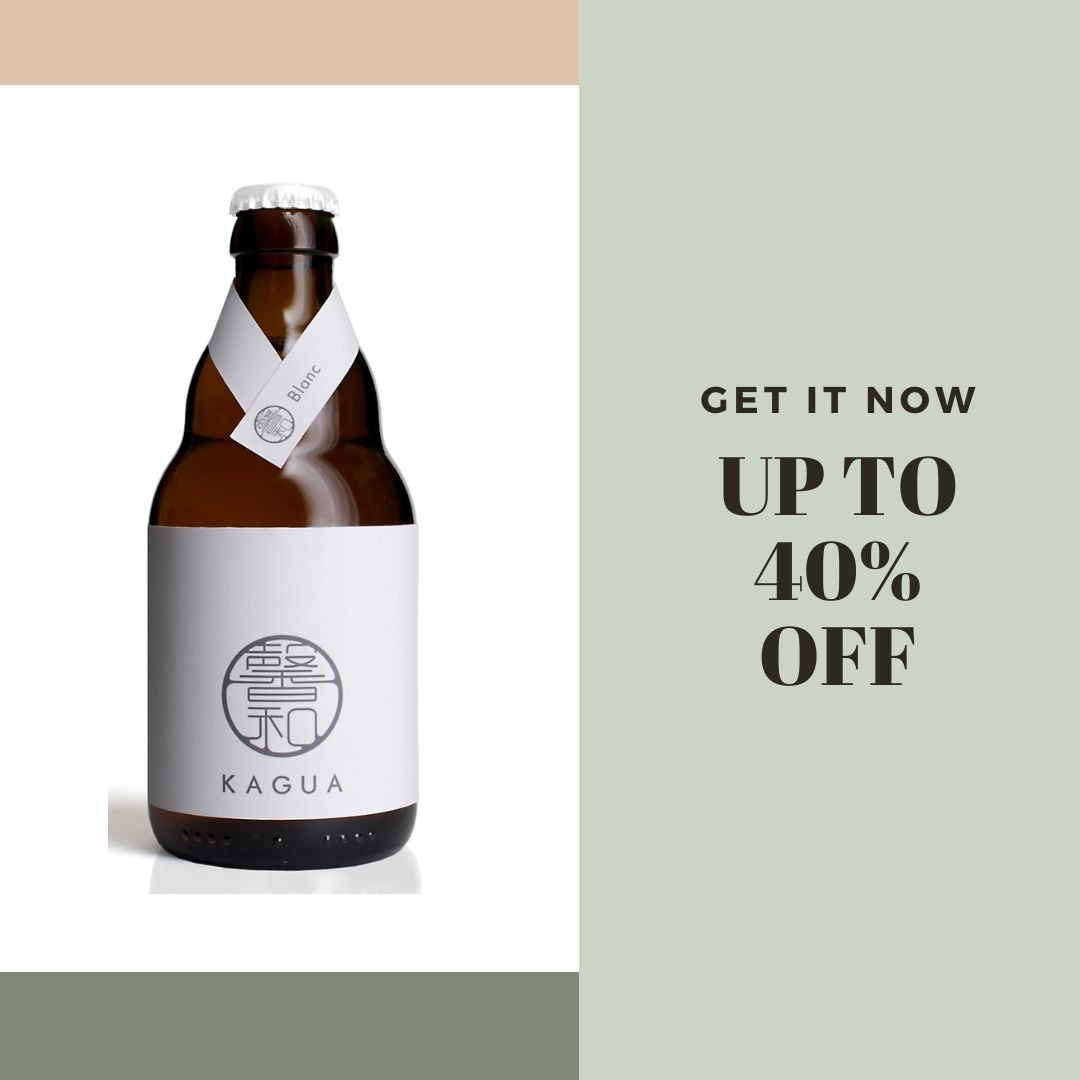 KAGUA Beer Blanc White Ale, Food & Drinks, Alcoholic Beverages on Carousell