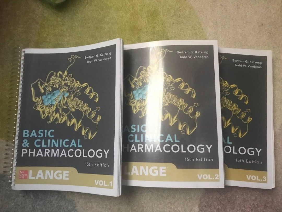 Katzung Basic Clinical Pharmacology 15th Edition, Hobbies & Toys, Books ...