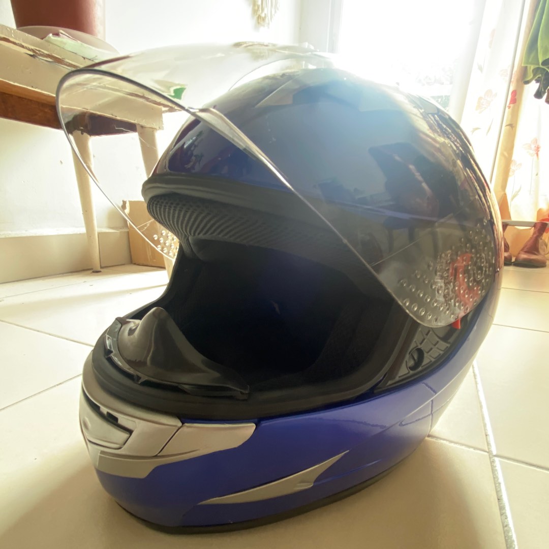 KHI Full Face Helmet Size L, Motorbikes on Carousell