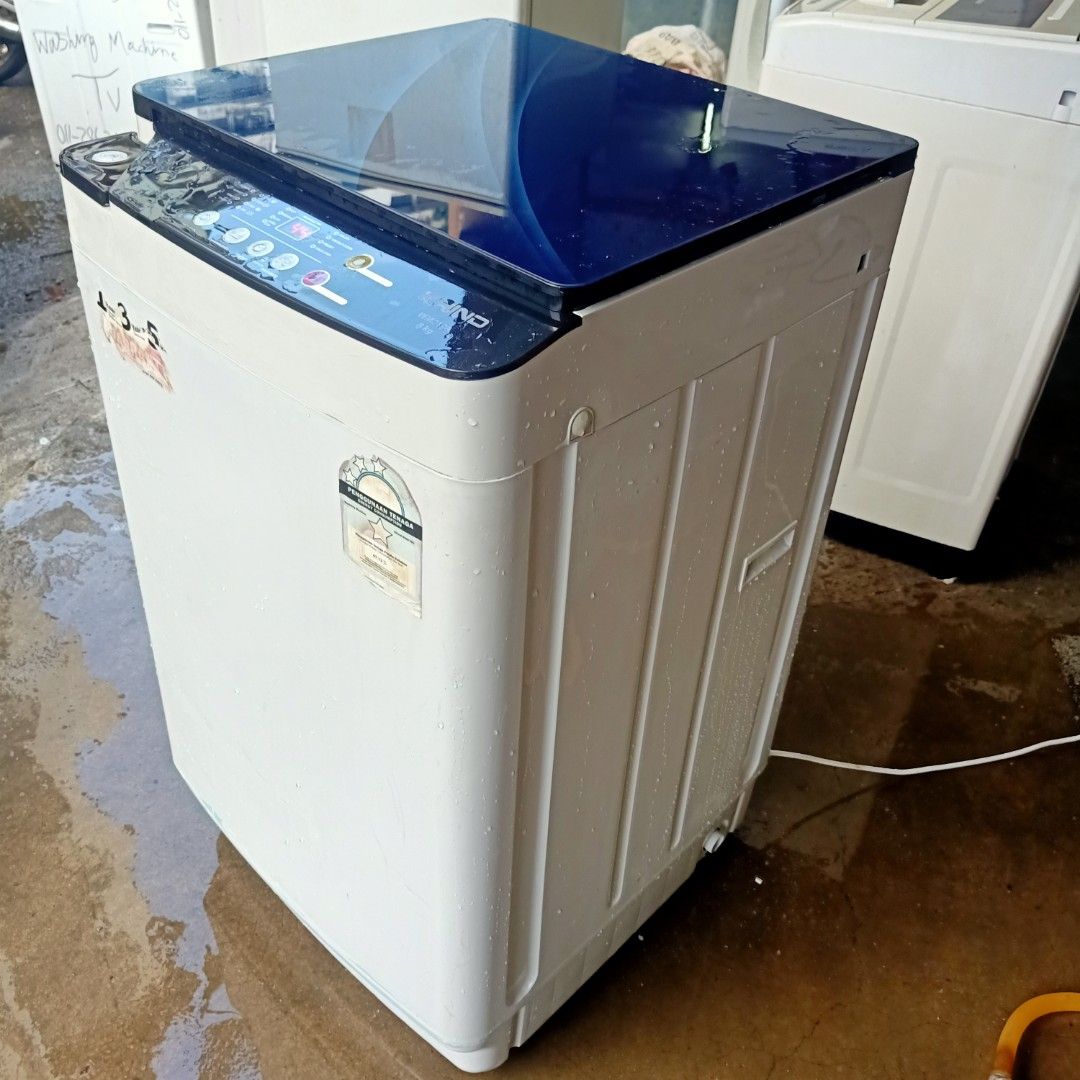 khind new model washing machine 8kg., TV & Home Appliances, Washing ...