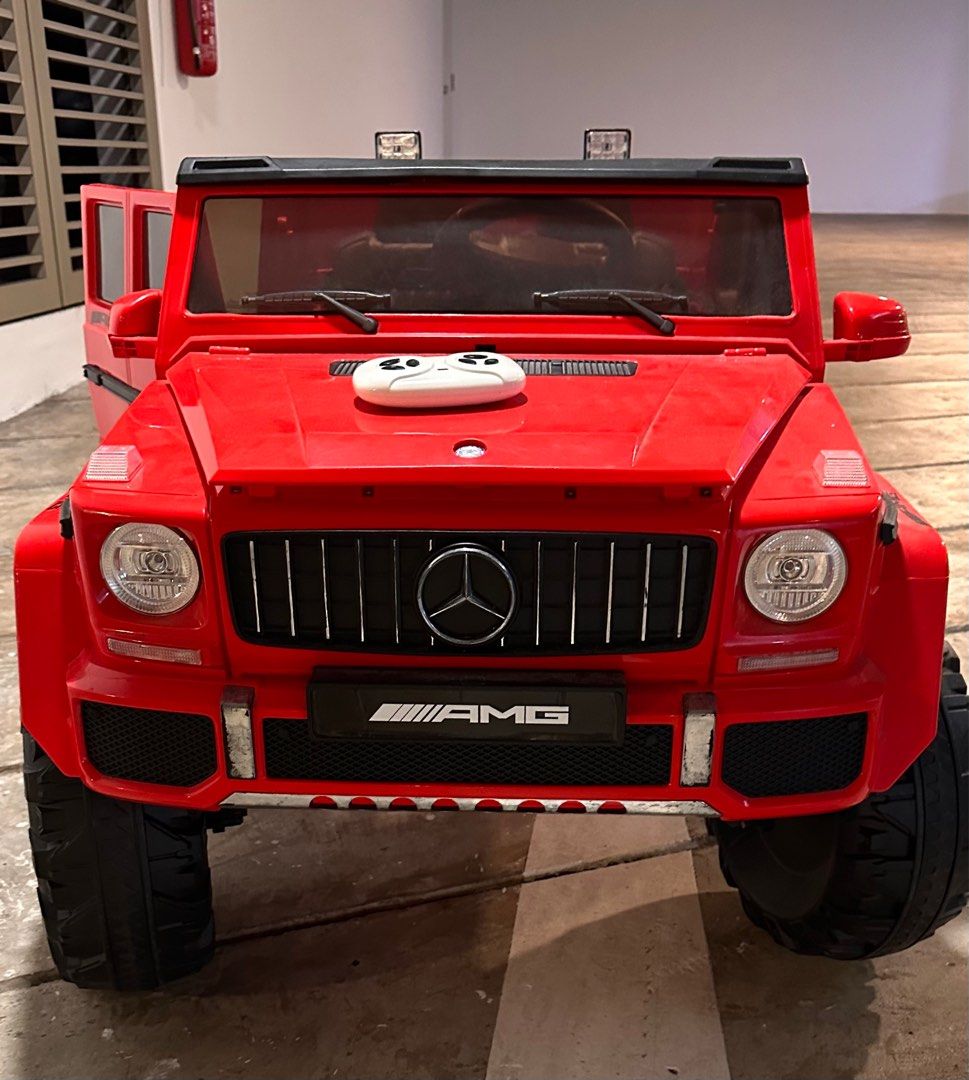 Kids Electric Car Mercedes G wagon + remote control, Hobbies & Toys ...