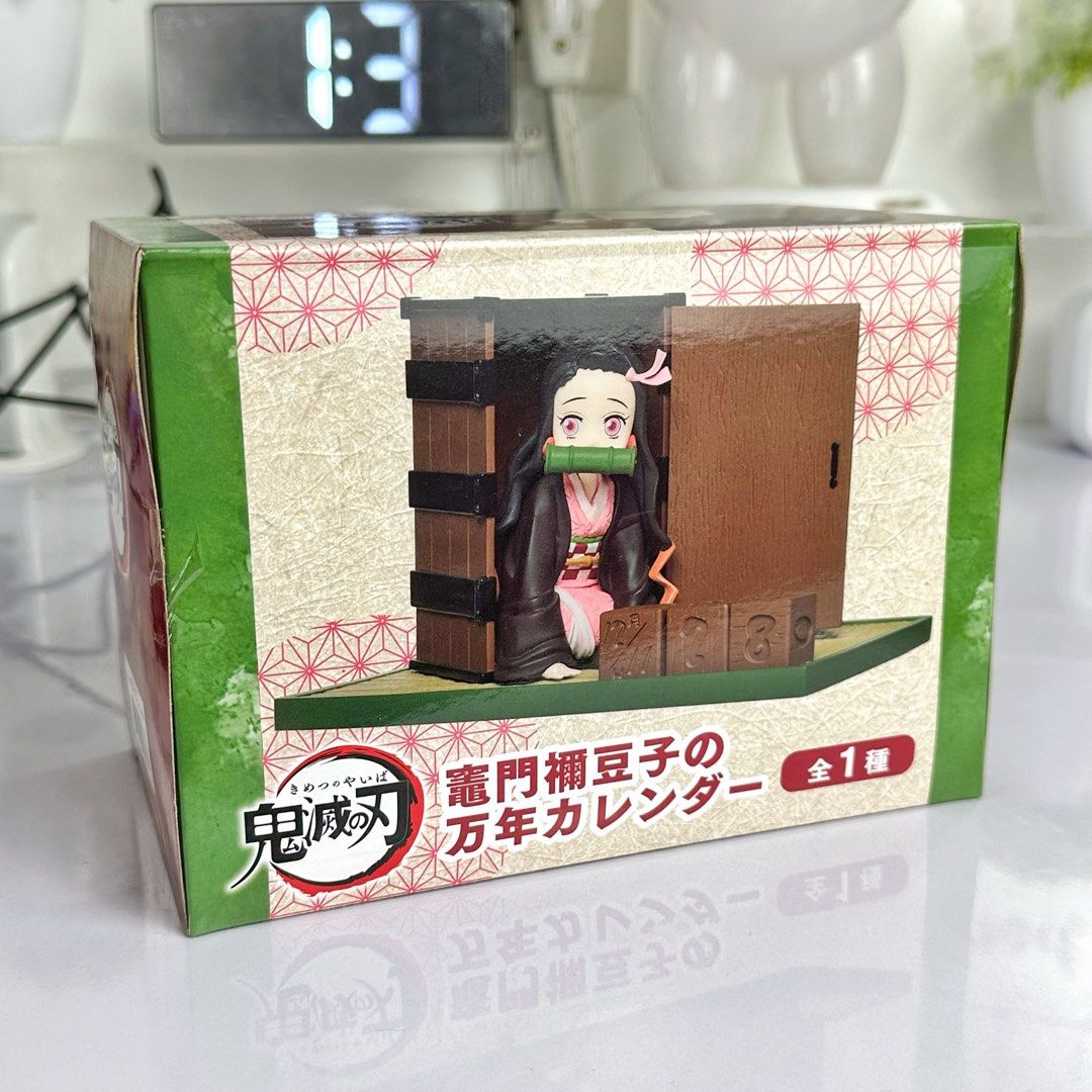 KIMETSU NO YAIBA PERPETUAL CALENDAR - NEZUKO KAMADO - TAITO DEMON SLAYER, Hobbies & Toys, Toys ...