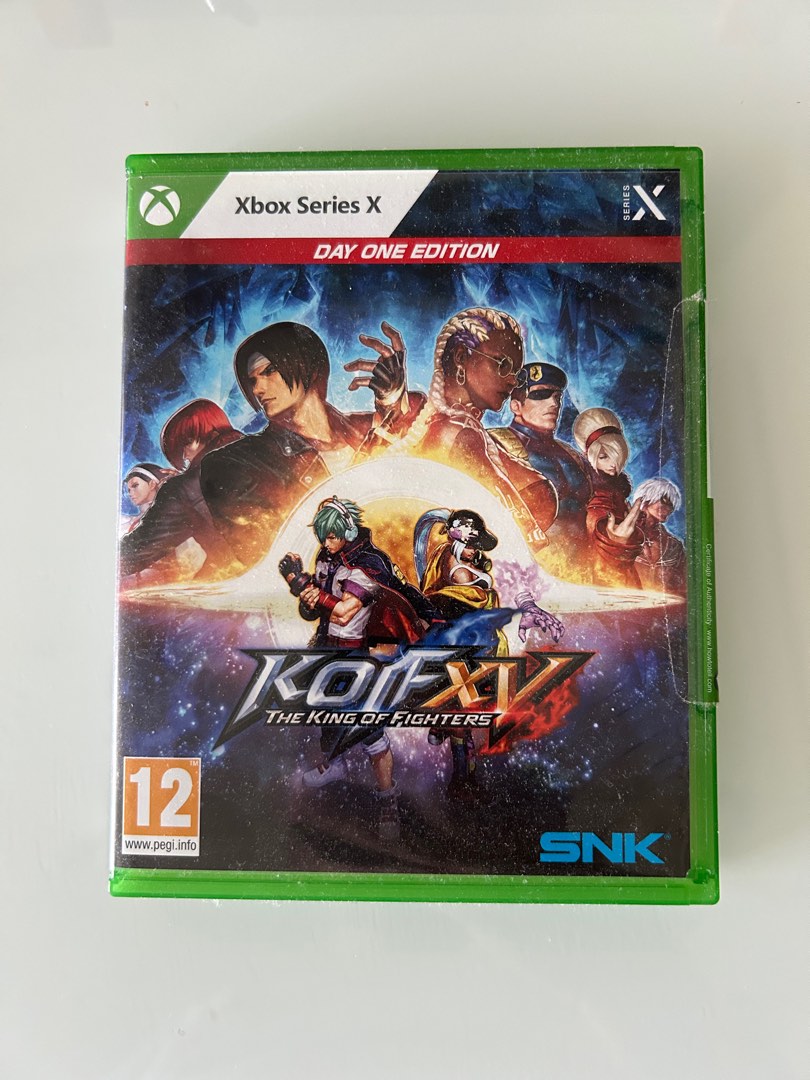 King of Fighter KOF 15 XV Xbox Series X, Video Gaming, Video Games ...