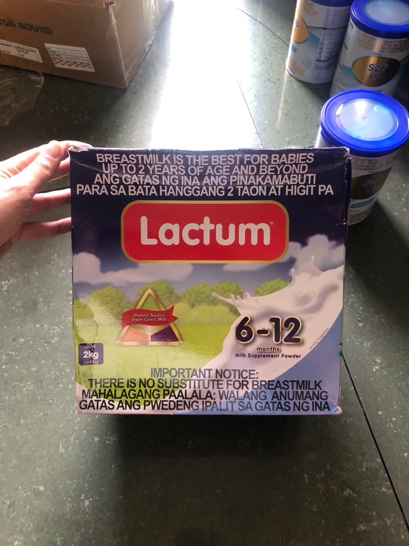 Lactum 6-12 2kg, Babies & Kids, Nursing & Feeding, Breastfeeding ...