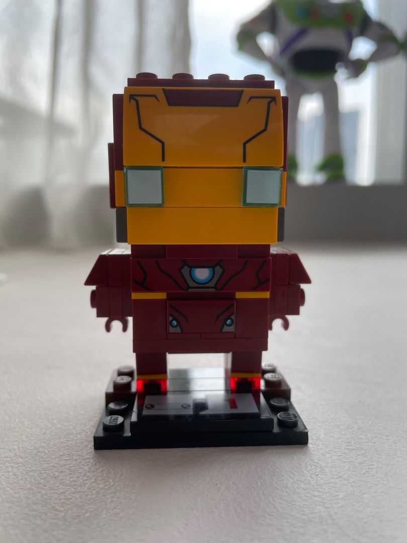 Lego 41590 Iron Man BrickHeadz, Hobbies & Toys, Toys & Games on Carousell