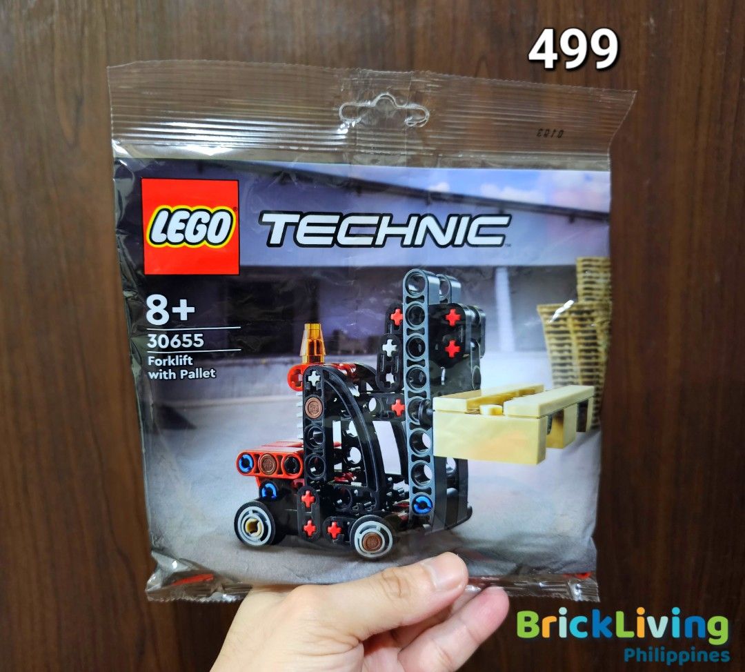 Lego Forklift with Pallet 30655, Hobbies & Toys, Toys & Games on Carousell
