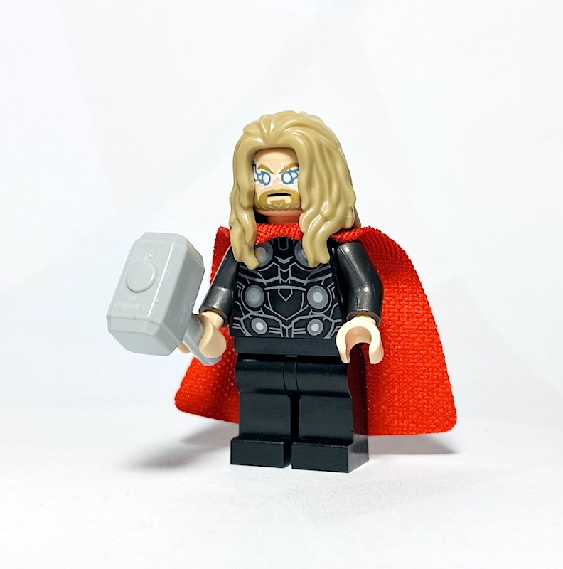 LEGO Marvel Super Heros MiniFig - SH734: Thor C/W Weapon, Hobbies ...