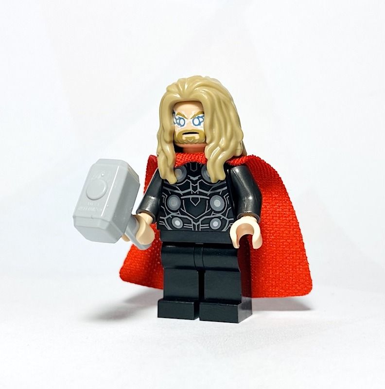 LEGO Marvel Super Heros MiniFig - SH734: Thor C/W Weapon, Hobbies ...