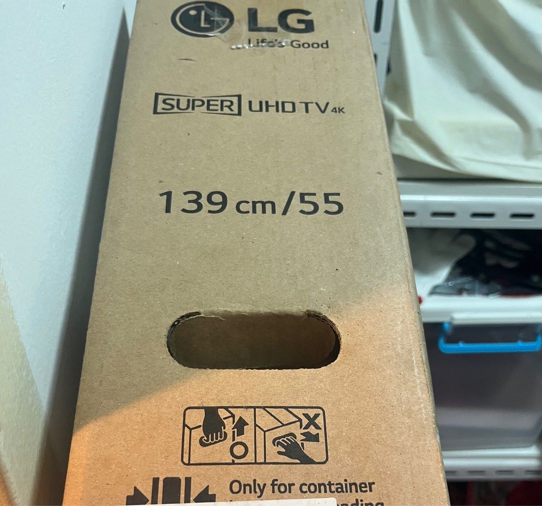 LG 55 inch TV(55SJ850T) super ultra HD 4K SMART LED TV, TV & Home ...