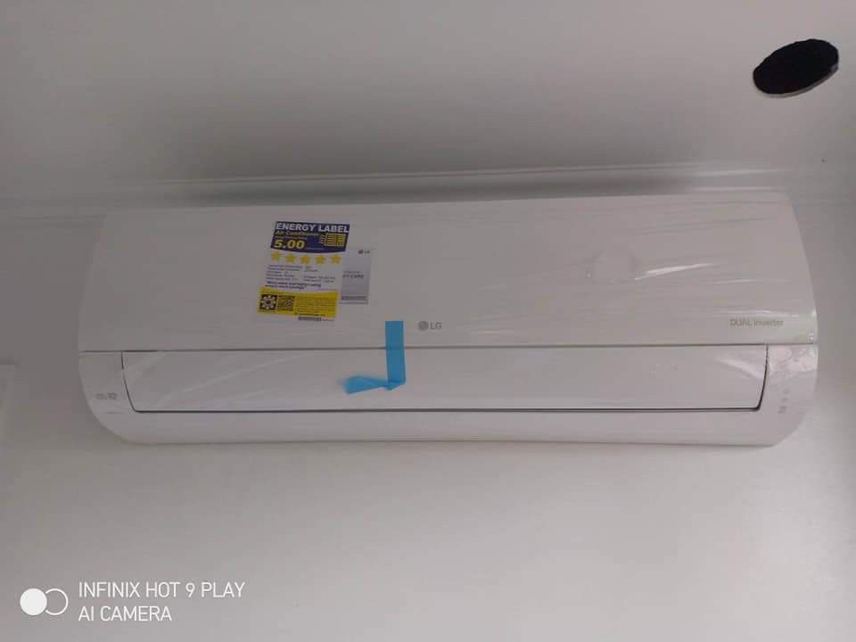 LG STANDARD DUAL INVERTER SPLIT TYPE AIRCON, TV & Home Appliances, Air ...