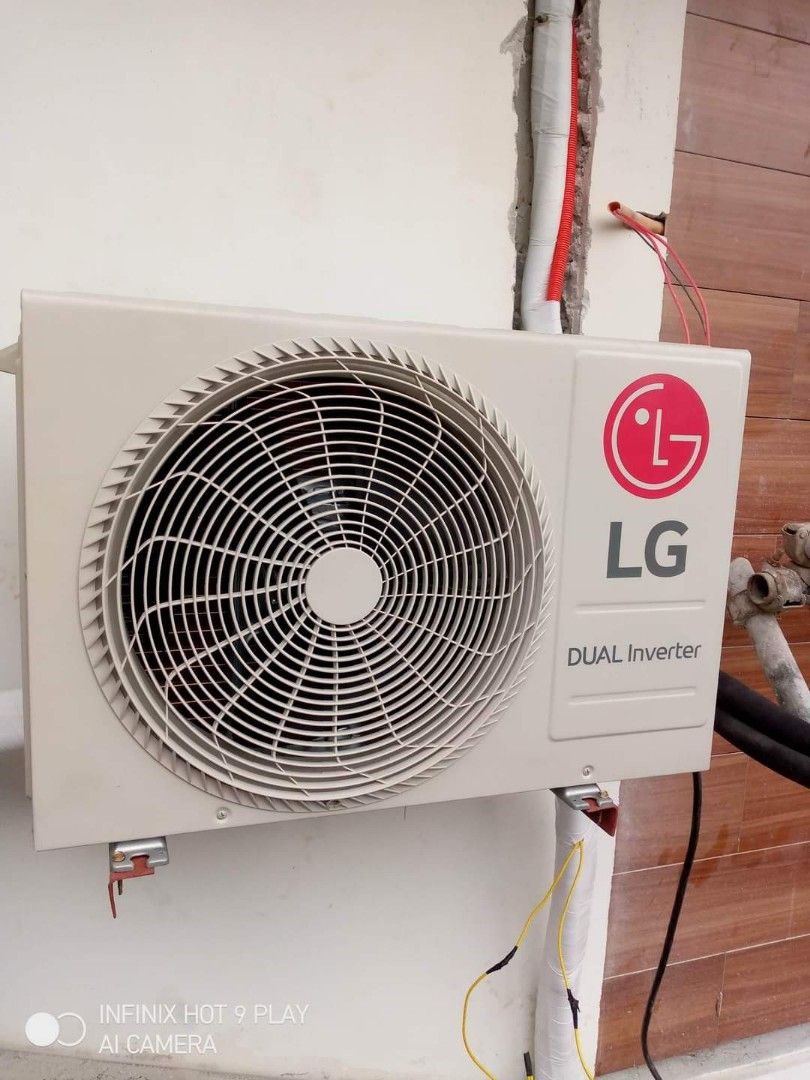 LG STANDARD DUAL INVERTER SPLIT TYPE AIRCON, TV & Home Appliances, Air ...