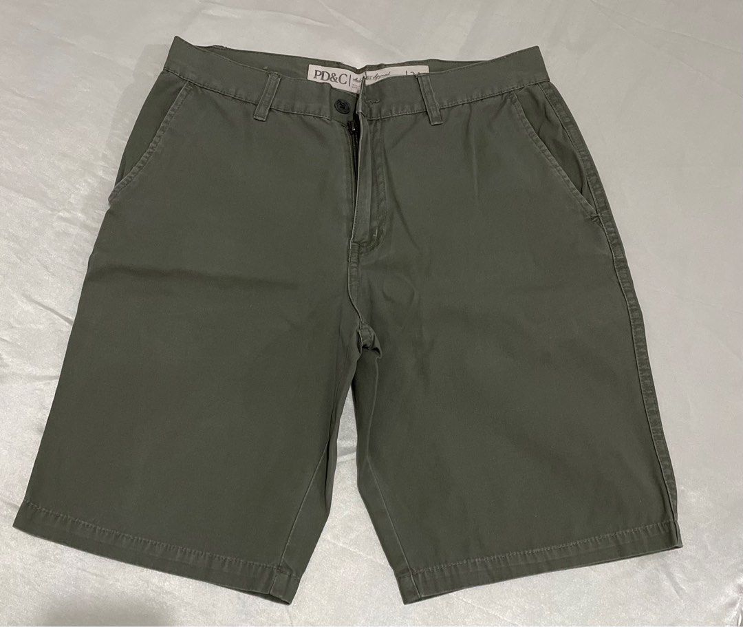 Light Army Green Chino Mens Shorts on Carousell