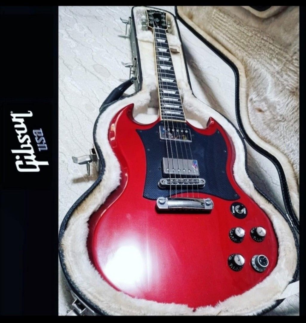 *Limited Edition 2008 Gibson SG Robot *In Metallic Red w/ OHSC *With ...