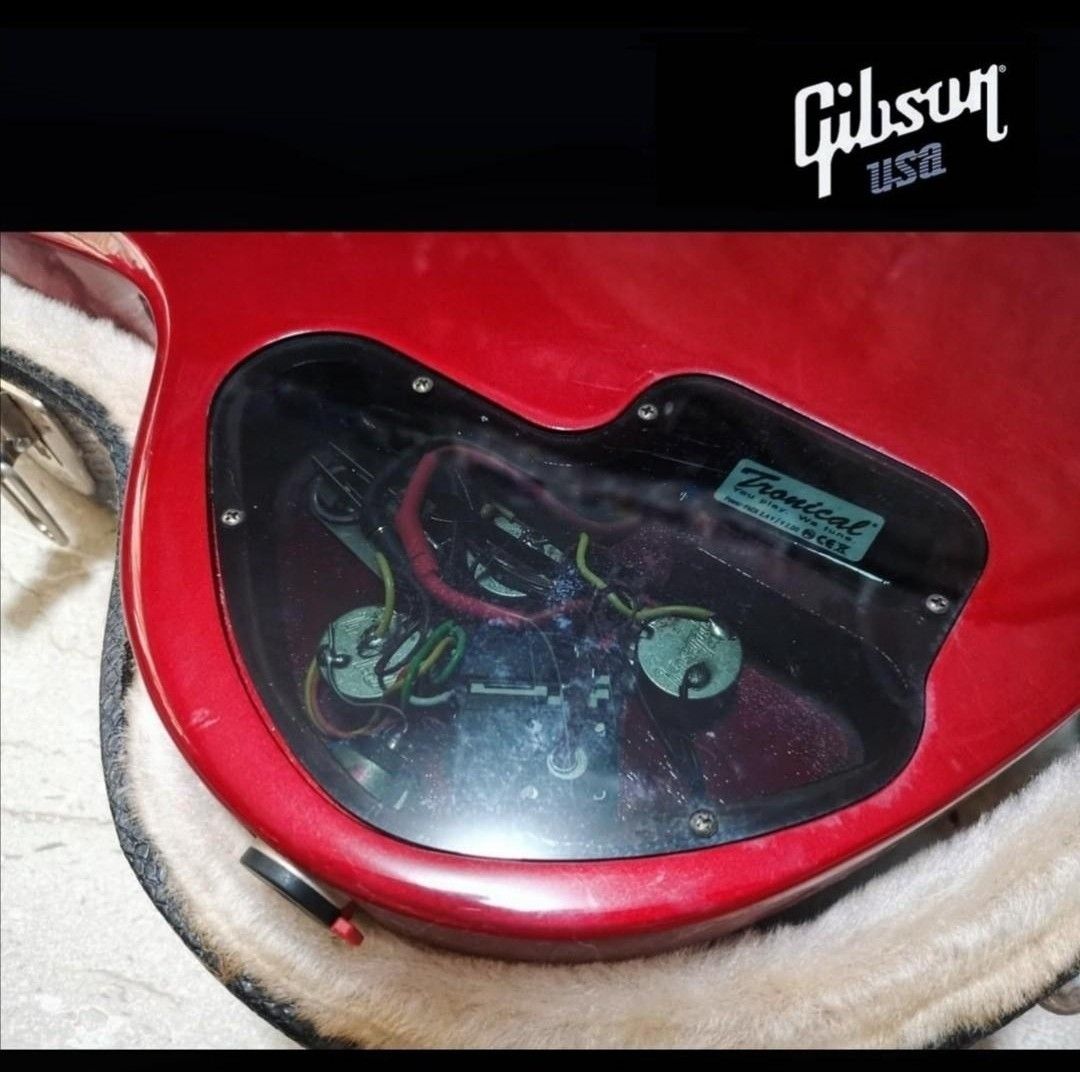 *Limited Edition 2008 Gibson SG Robot *In Metallic Red w/ OHSC *With ...