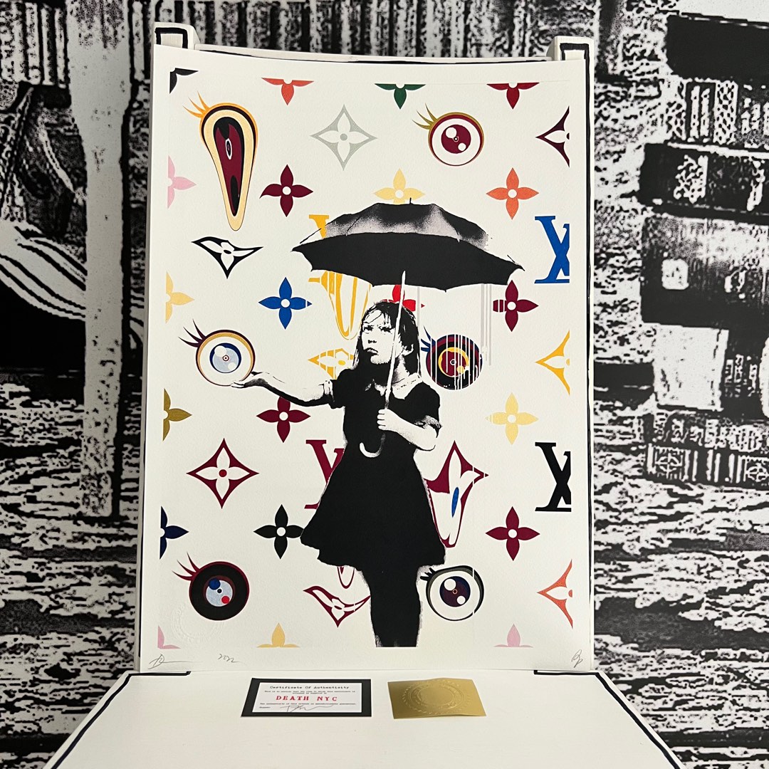 Limited Edition Death NYC Graffiti PoP Art Print, Hobbies & Toys ...