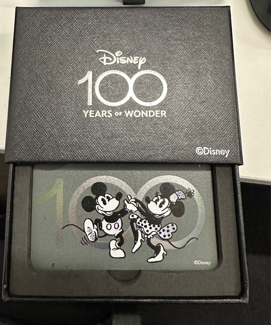 Limited Edition Disney 100 Ezlink Card (2 cards), Hobbies & Toys ...