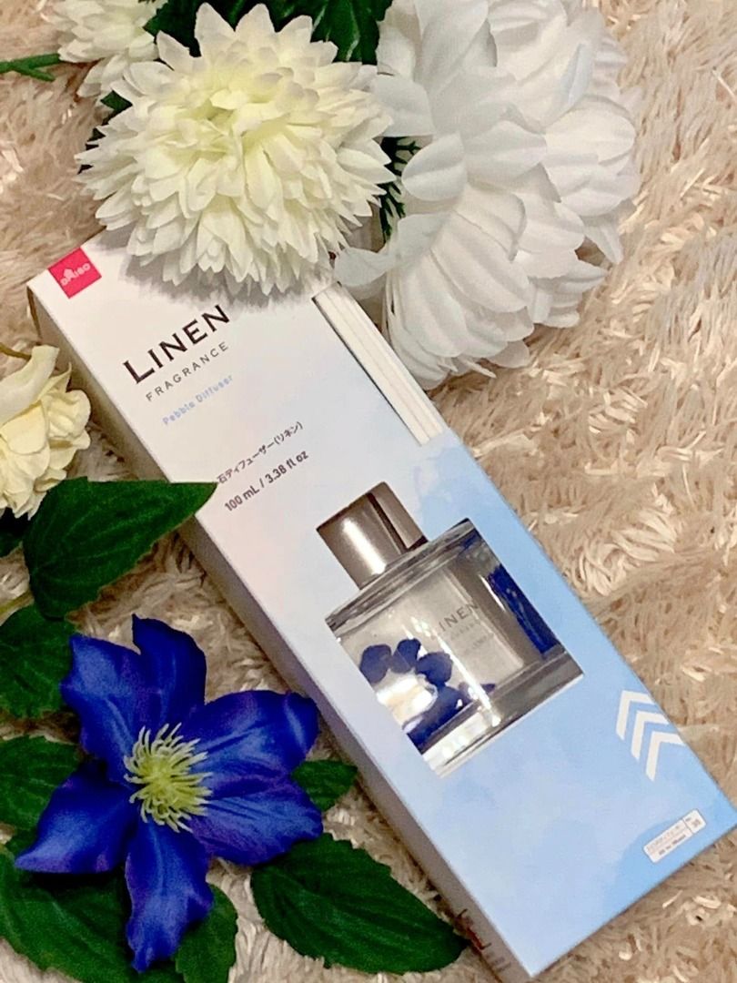 LINEN Home Fragrance Pebble Diffuser Will Blend With Any Decor For Your ...