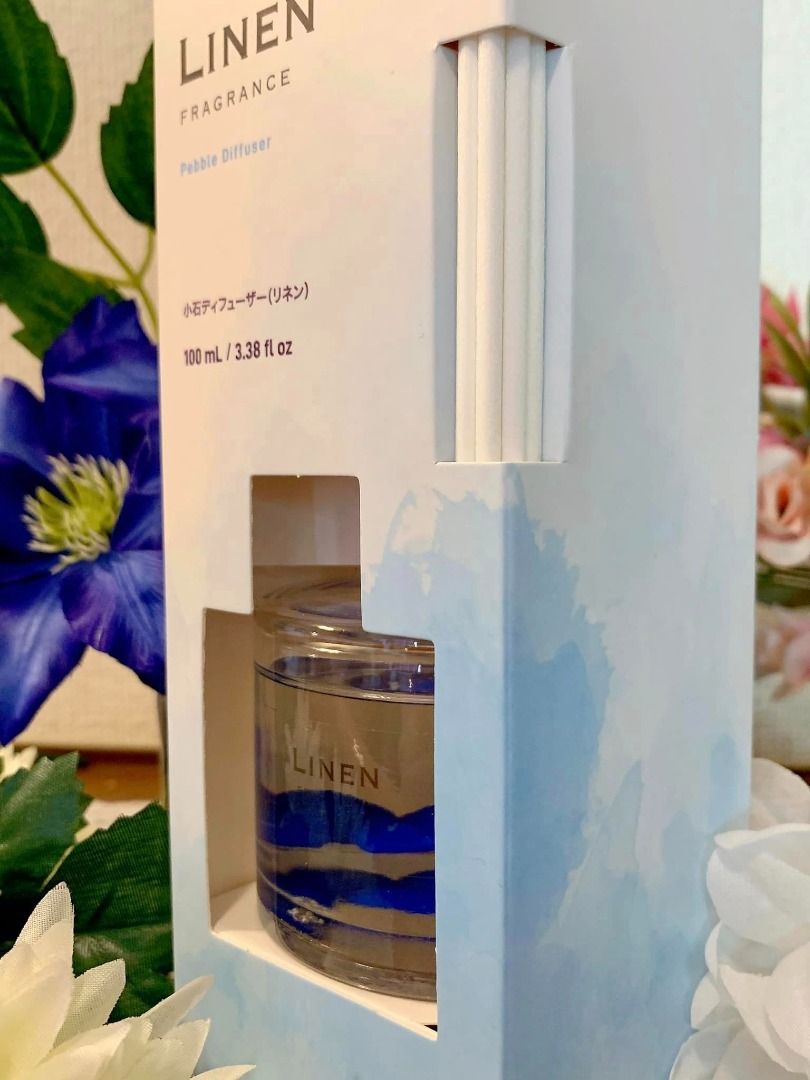 LINEN Home Fragrance Pebble Diffuser Will Blend With Any Decor For Your ...