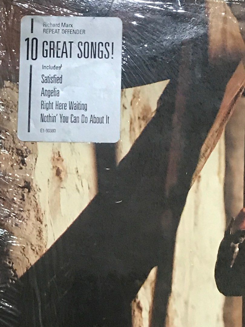 LP - Richard Marx- Repeat Offender USA pressing, Hobbies & Toys, Music ...