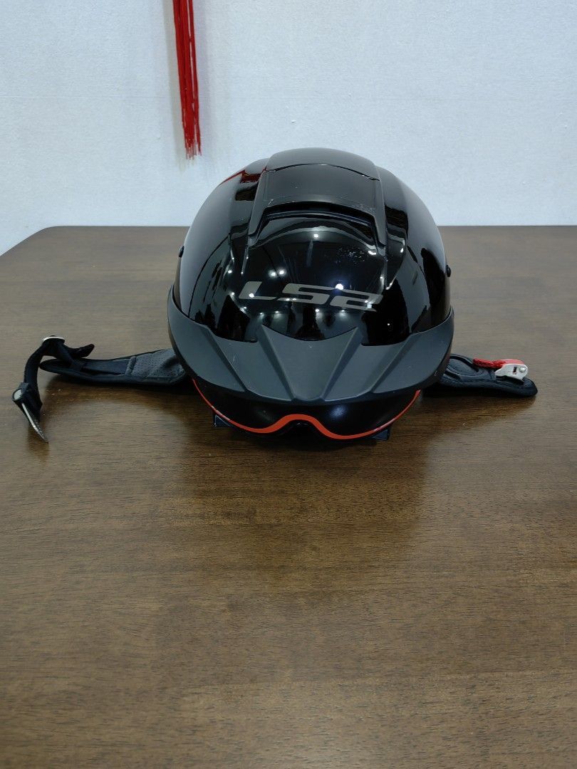 LS2 Rebellion Half cap helmet., Motorcycles, Motorcycle Accessories on ...