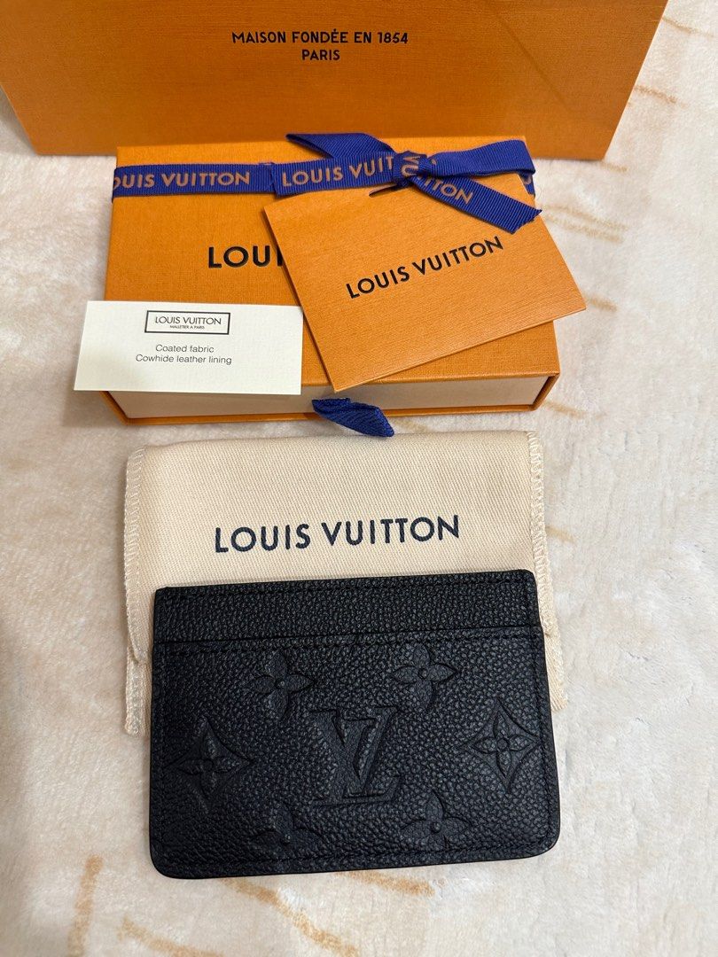 LV card holder, Luxury, Bags & Wallets on Carousell