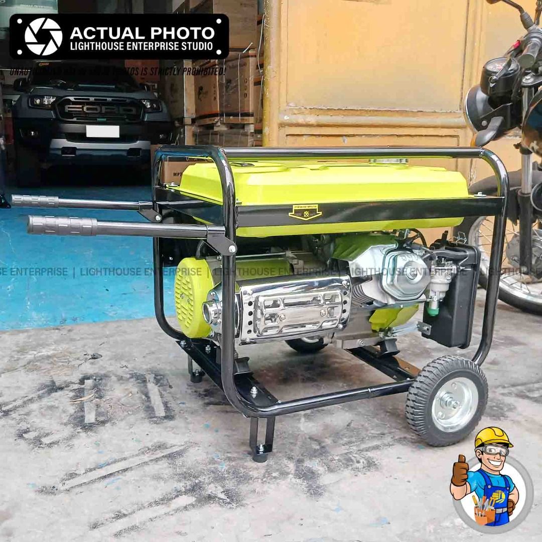 MARPRO USA 7000W Gasoline Generator Set Dual Start (MP7000E ...