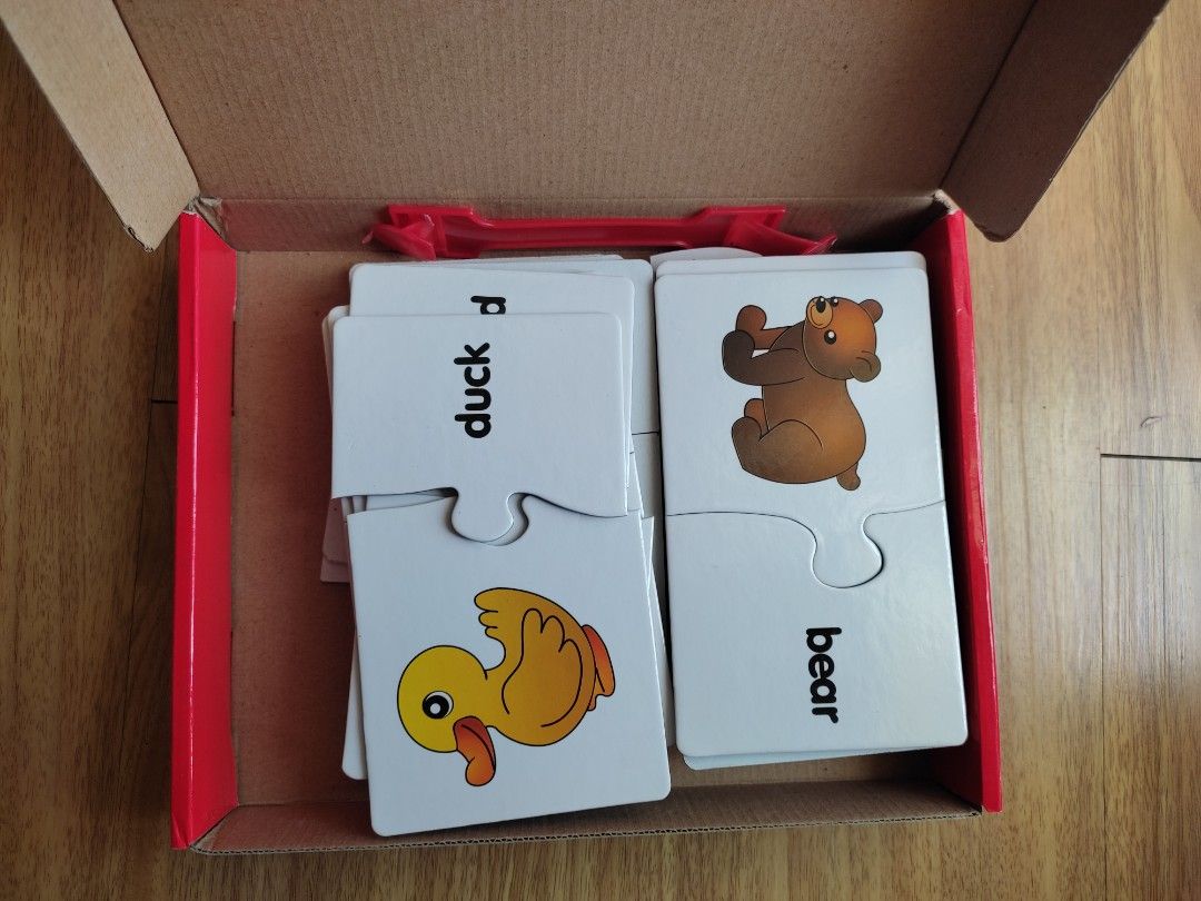 Match-it! First Words, Hobbies & Toys, Toys & Games on Carousell