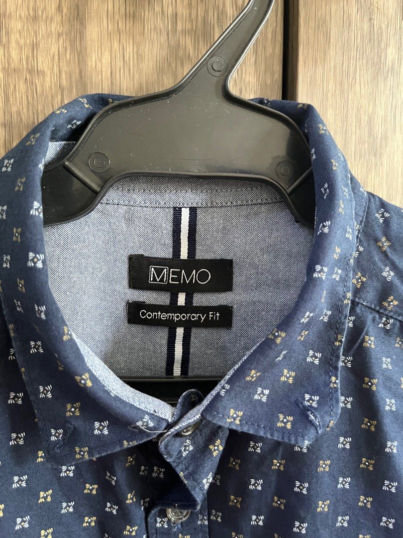 Memo Polo Shirt, Men's Fashion, Tops & Sets, Tshirts & Polo Shirts on ...