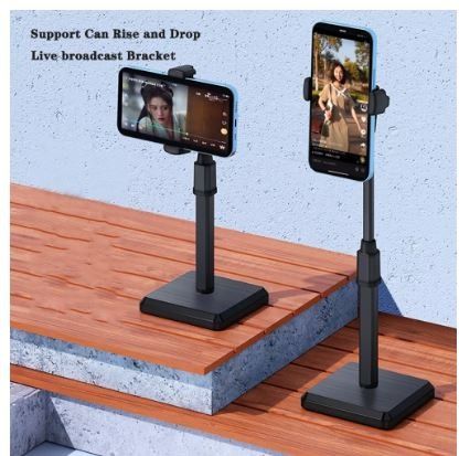 Microphone Desktop Stand Table Mount Cell Phone Selfie Stand Live ...