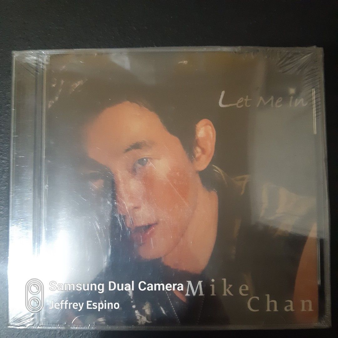Mike Chan Let Me In opm cd on Carousell