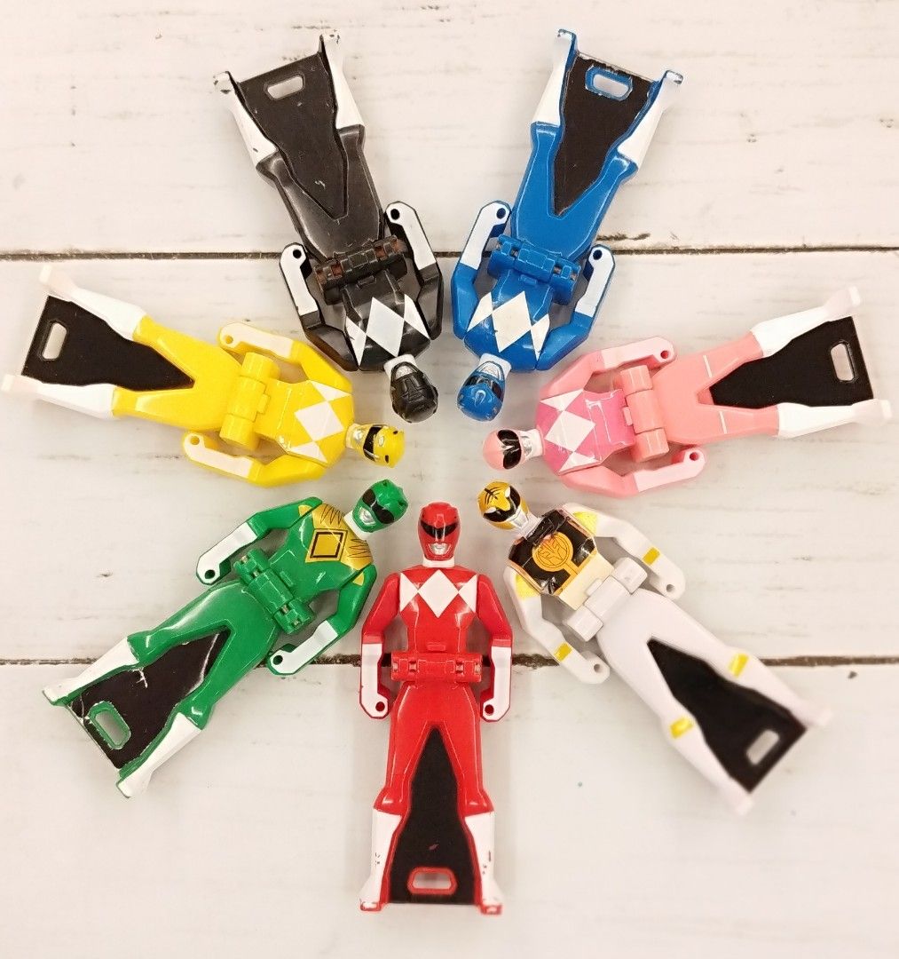 MMPR Power Ranger Keys Set, Hobbies & Toys, Toys & Games on Carousell