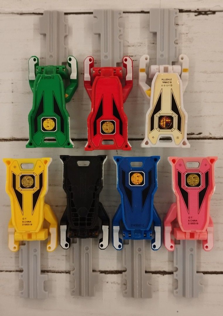 MMPR Power Ranger Keys Set, Hobbies & Toys, Toys & Games on Carousell