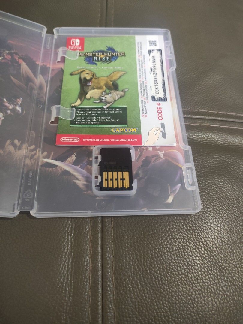 Monster Hunter Rise MHR Nintendo Switch Game, Video Gaming, Video Games, Nintendo on Carousell