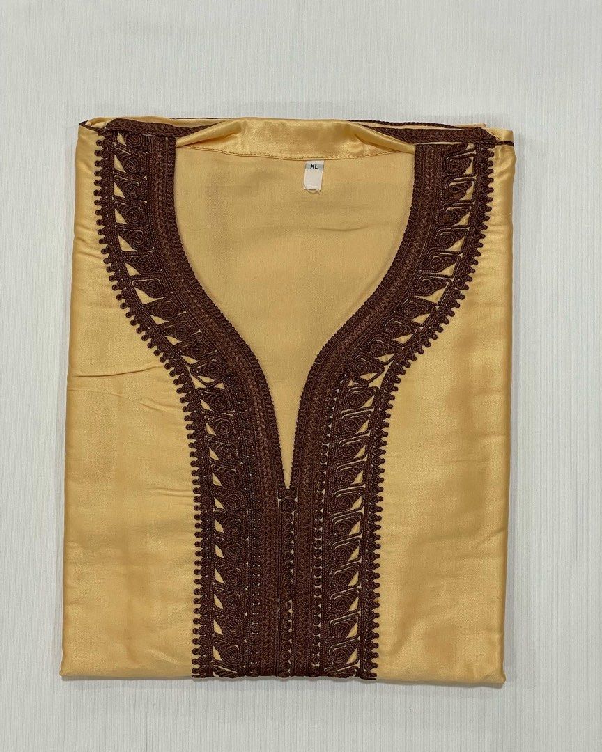 moroccan juba for men, Men's Fashion, Muslim Wear, Jubahs on Carousell