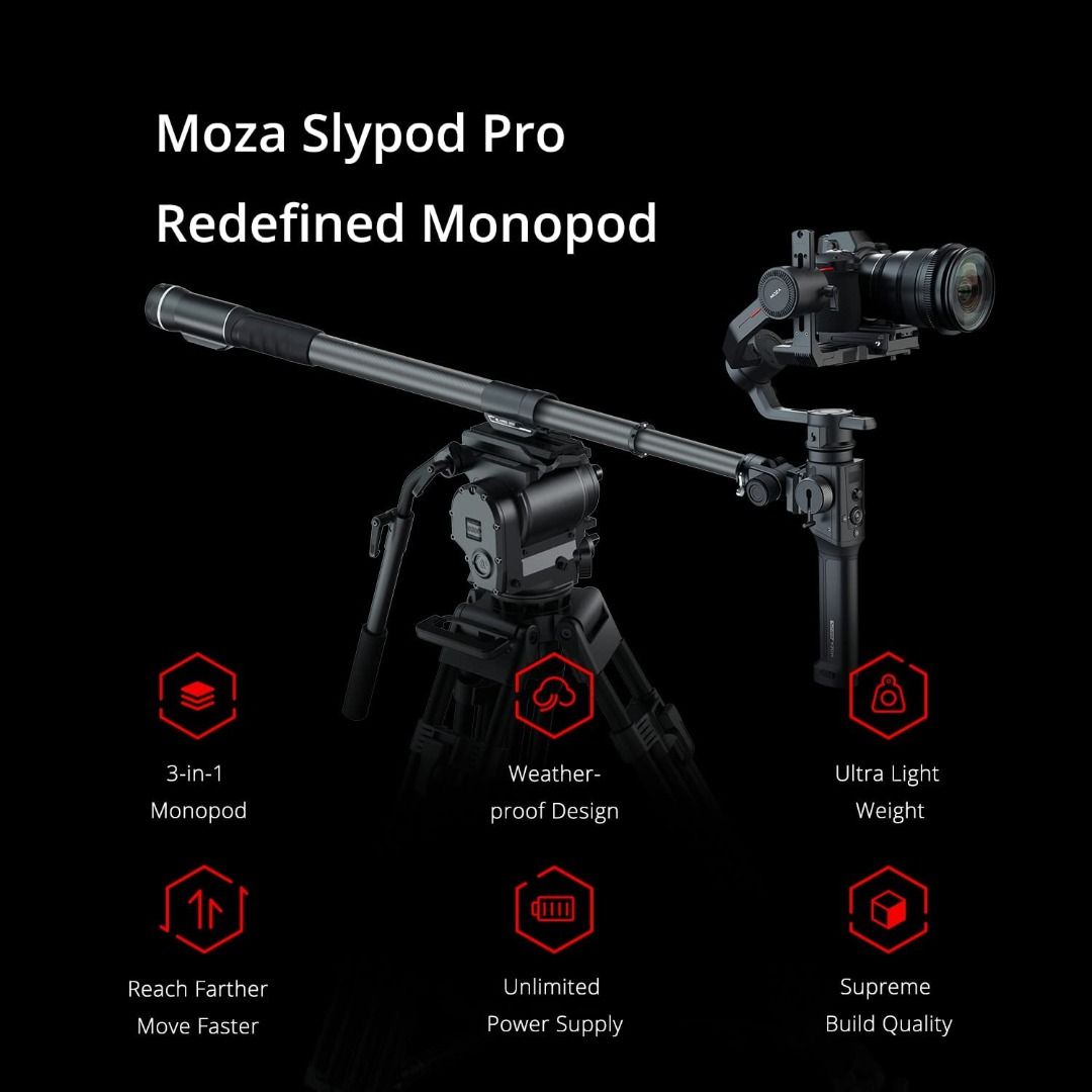 MOZA Slypod-E Slypod Pro Motorized Camera Slider & Monopod Reinvent ...