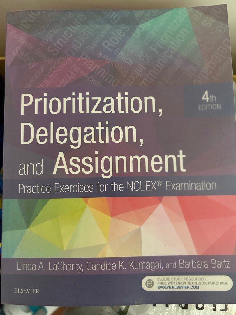 Nclex rn exam prioritization, 興趣及遊戲, 書本 & 文具, 書本及雜誌 - 補充練習 - Carousell