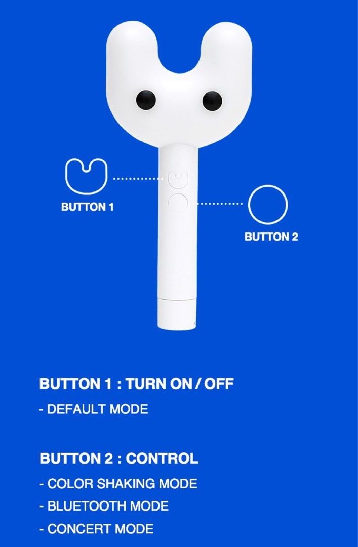 NEW JEANS Official Light Stick Binky Bong, Hobbies & Toys, Memorabilia ...