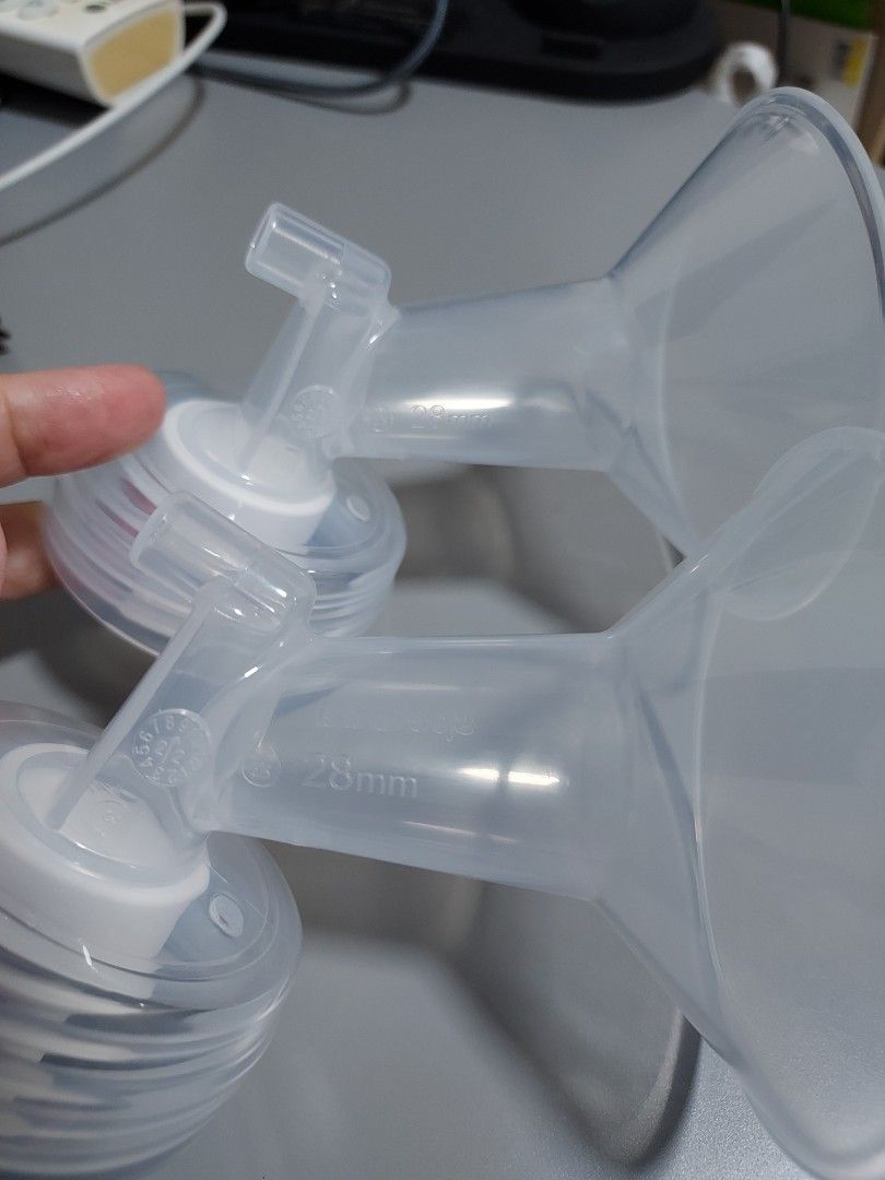 [NEW] Spectra Flanges/Breast Shields (28mm), Babies & Kids, Nursing ...